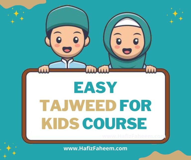 Easy Tajweed For Kids - Learn Quran Online with Best Quran Teachers