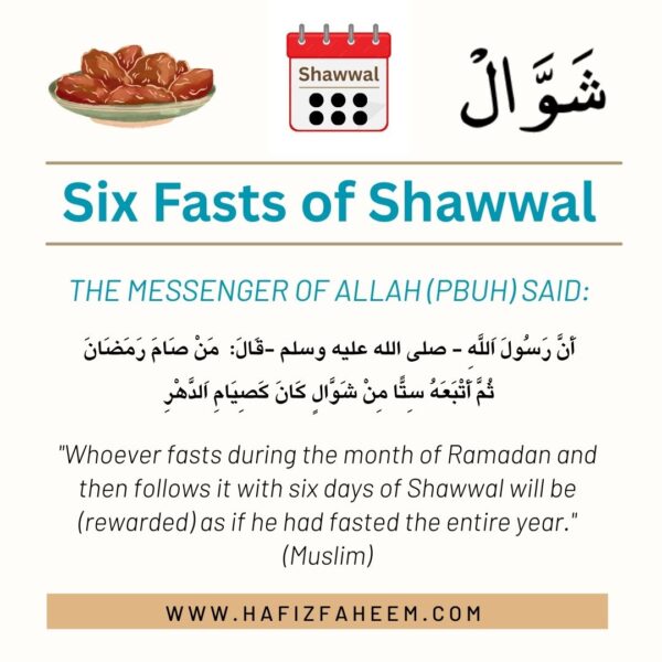 Six Fasts of Shawwal: Virtues, Rewards, and Common Questions - Learn ...